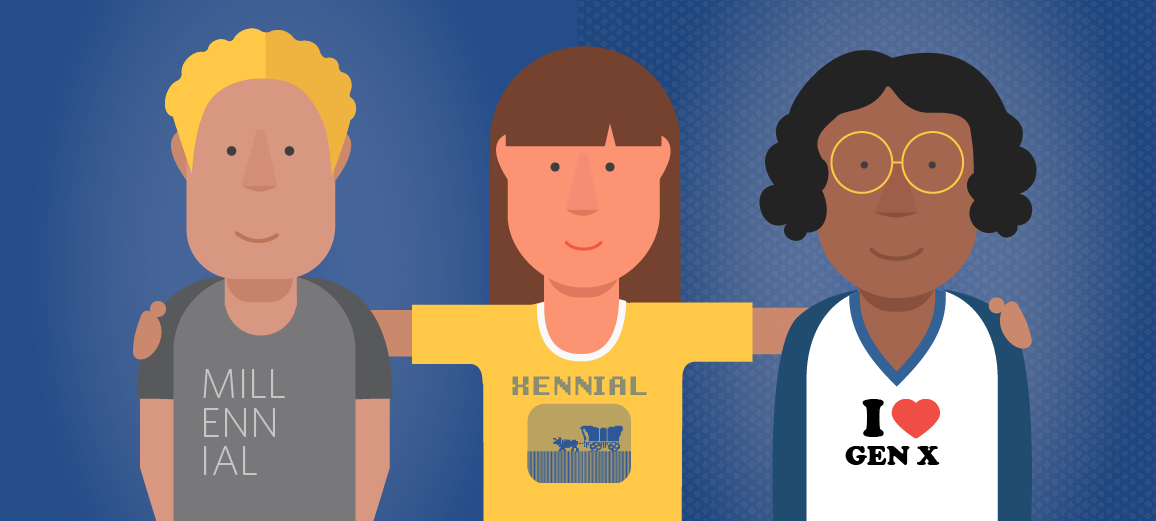 Bridging Gen X & Millennials through Xennials | InsideOut Development