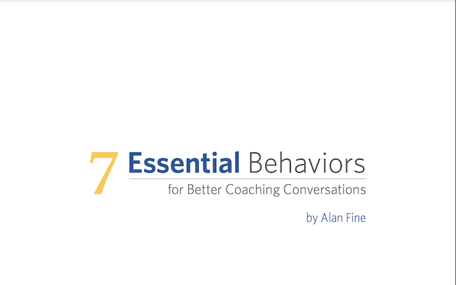 7 Essential Behaviors for Better Coaching Conversations
