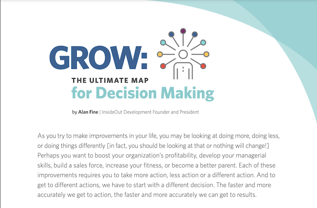 White Paper: GROW — The Ultimate Map for Decision Making